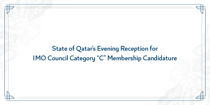 The State Of Qatar Maritime Social & Business Networking Event 2023 ...
