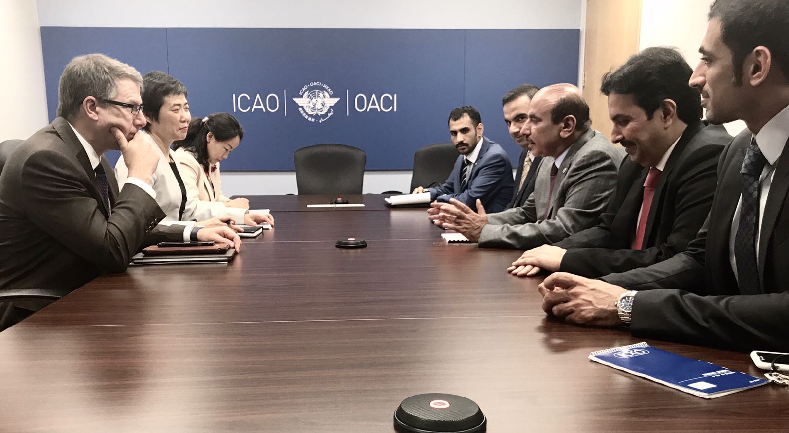 HE Minister Meets with ICAO Secretary General | Ministry of Transport
