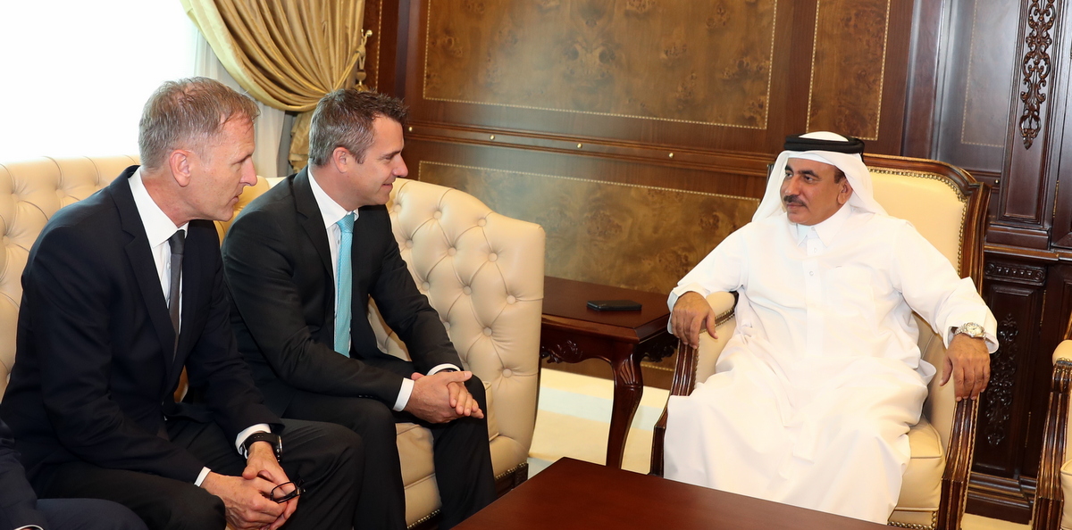 Minister Holds Talks with German Ambassador to Qatar | Ministry of ...